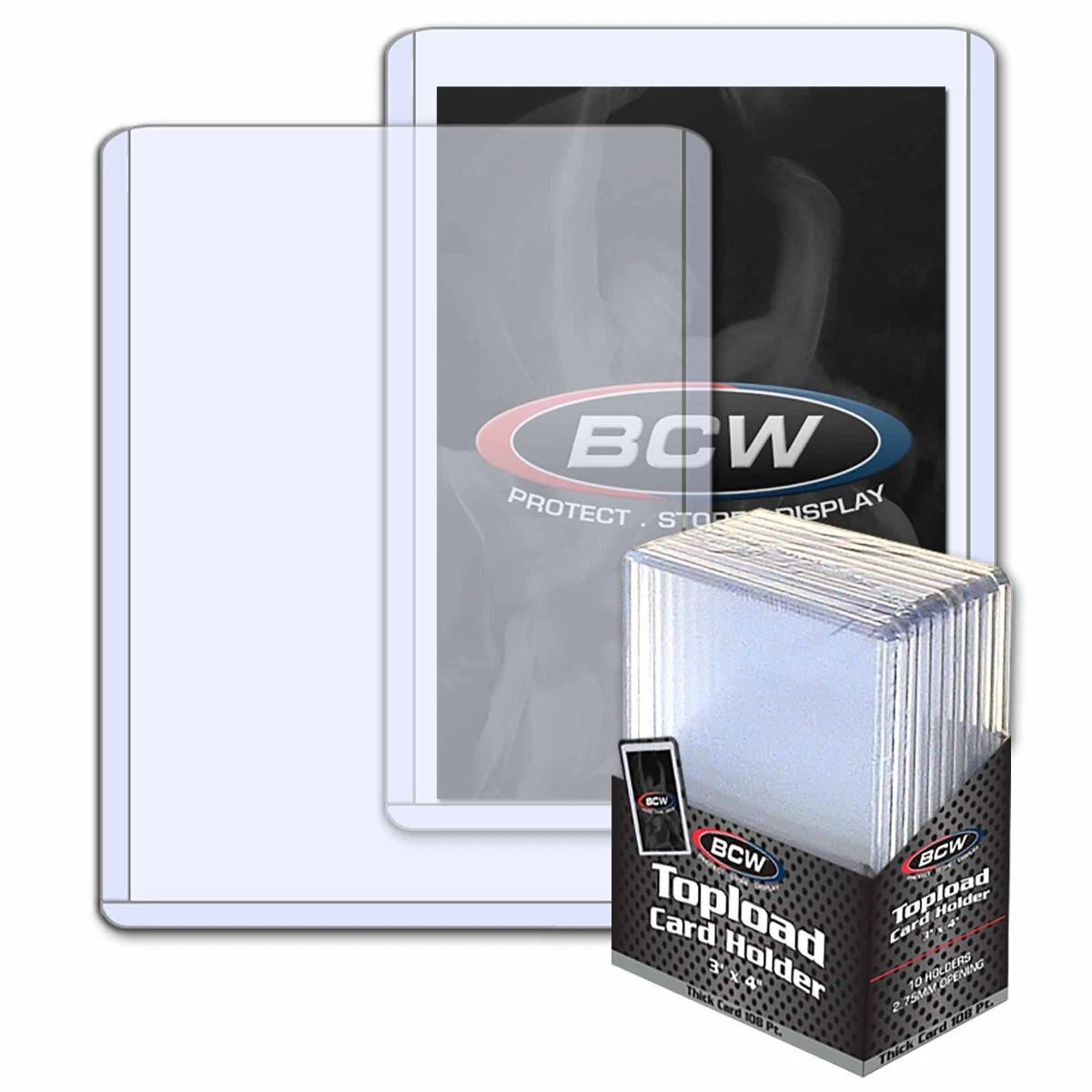 BCW 108Pt Top Loaders (10 pack) - The Hobby Spot