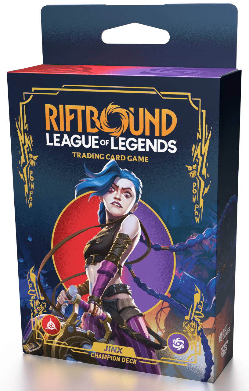 RiftBound League Of Legends Champion Deck Jinx - The Hobby Spot