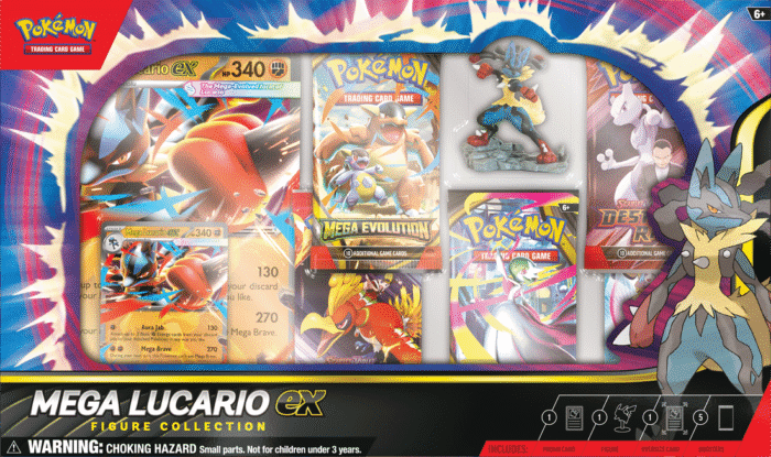 Pokemon Mega Lucario EX Box - The Hobby Spot
